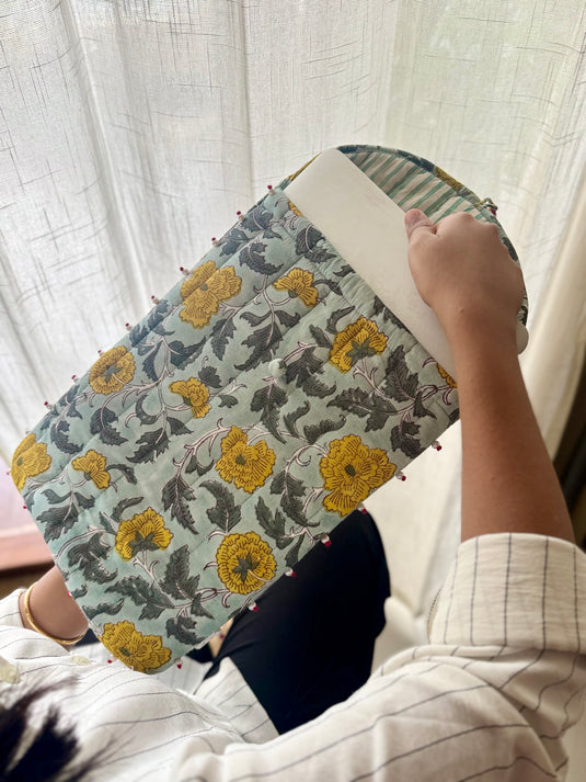 Shop Block Printed Cotton Cushion Covers | Michri.India