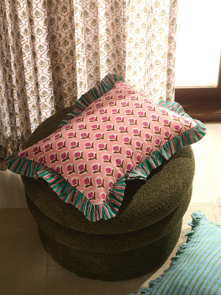 Shop Block Printed Cotton Cushion Covers | Michri.India